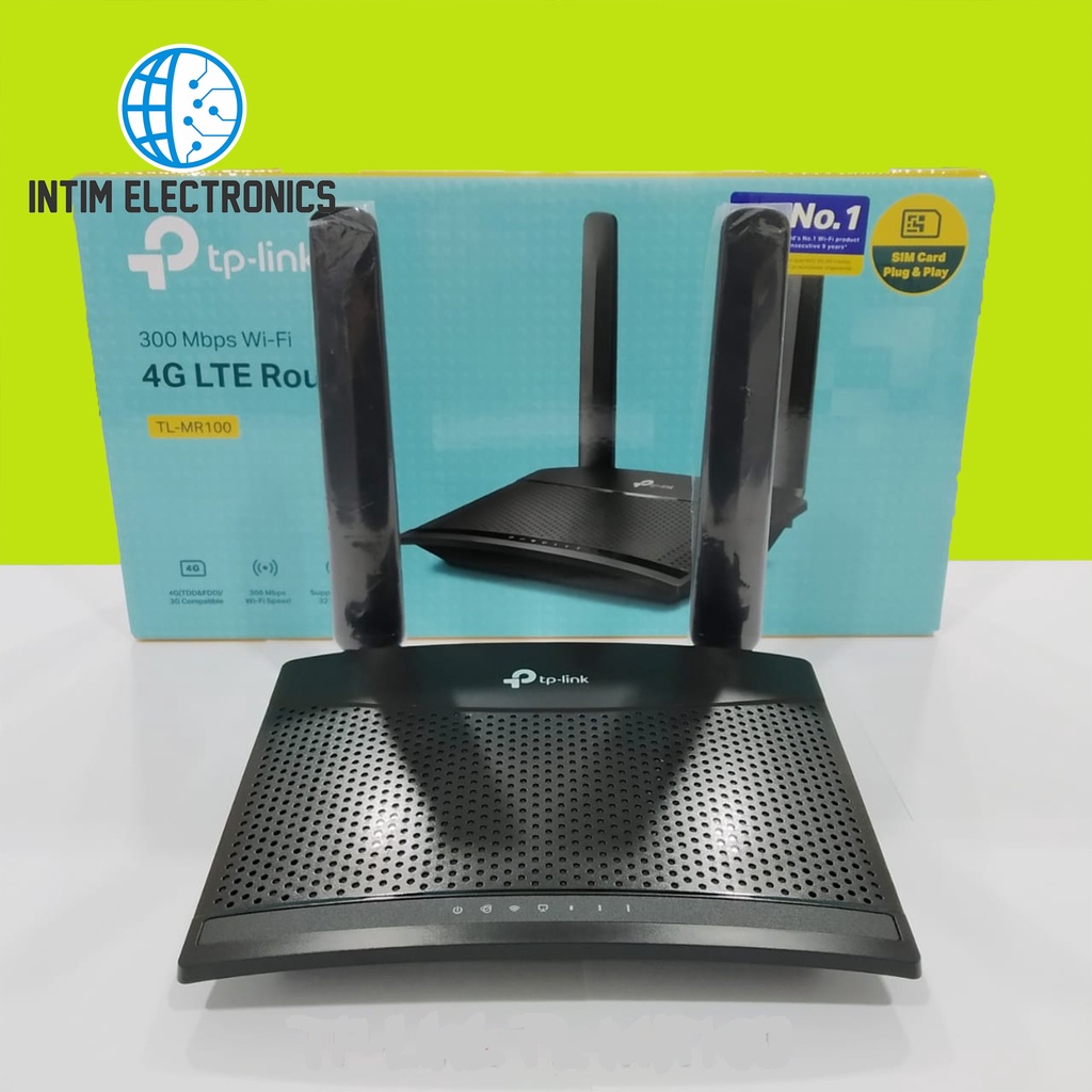 Jual TP-Link TL-MR100 (300 Mbps Wireless N 4G LTE Router) | Shopee ...