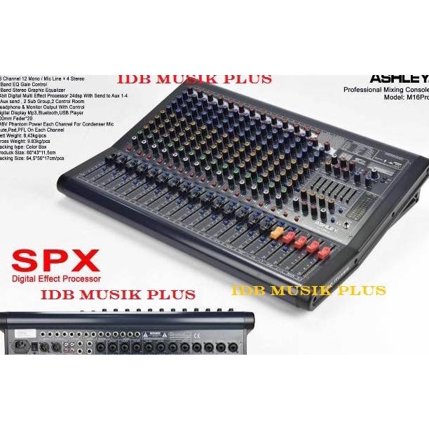Jual Mixer 16 Channel Ashley M16Pro M 16Pro M16 Pro Original Ashley ...