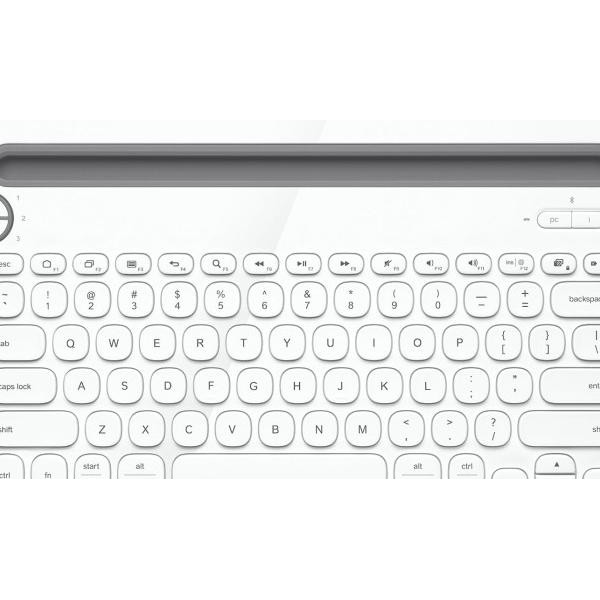 Jual Logitech Bluetooth Keyboard K480 Black & White - Putih | Shopee ...