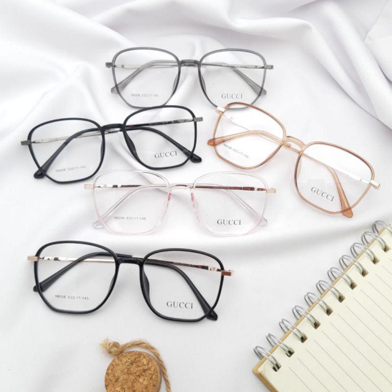 Jual FRAME KACAMATA KOTAK 98008 TERBARU | Shopee Indonesia
