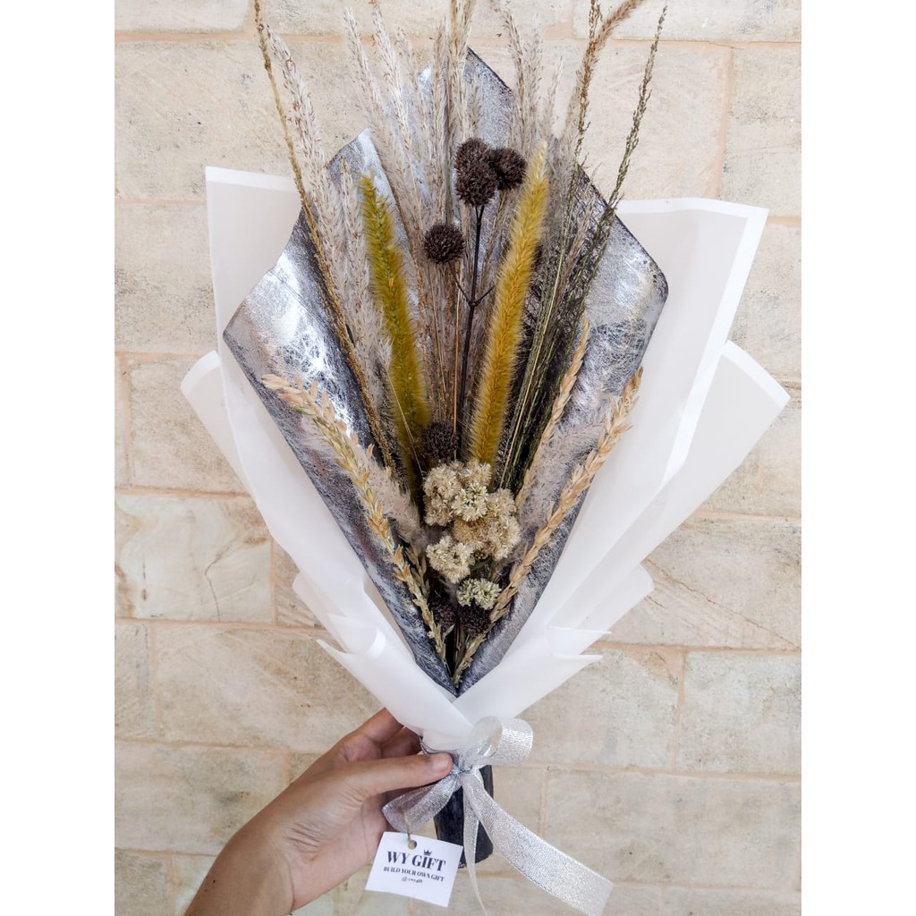 Jual BOUQUET DRIED FLOWER / BUKET BUNGA KERING/ BOUQUET HADIAH WISUDA ...
