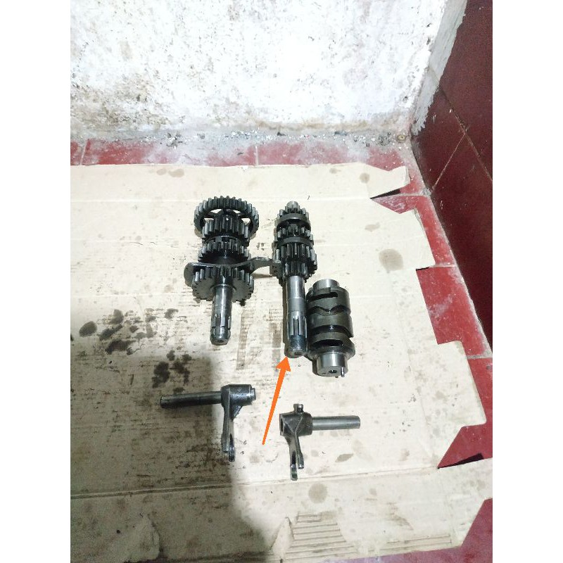 Jual Gigi rasio Suzuki Shogun 125 FL robot Shogun nr original satu set ...