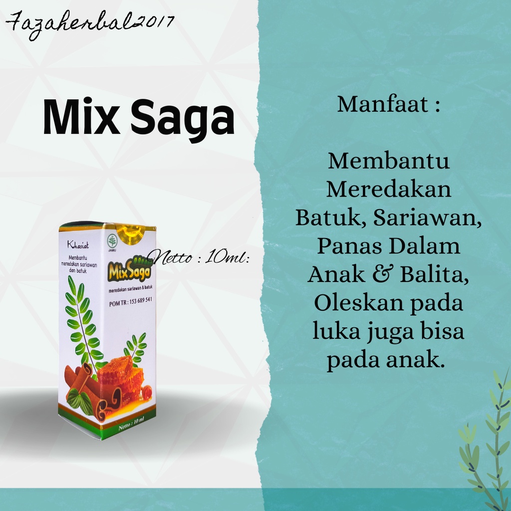 Jual Mix Saga Meredakan Sariawan Dan Batuk | Shopee Indonesia
