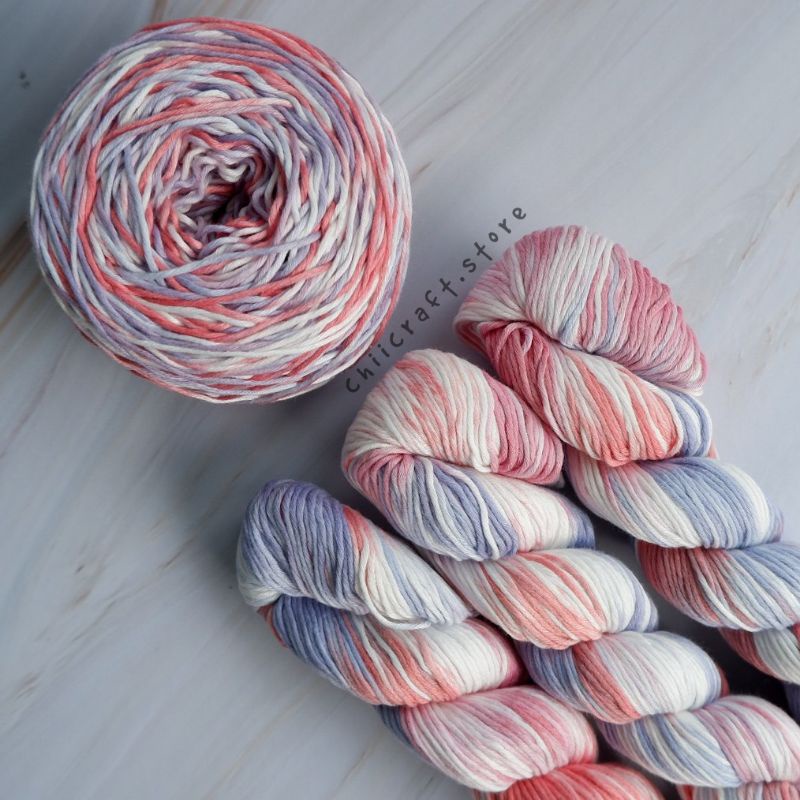 Jual Benang Rajut Katun Combed Ply Besar | Cotton Combed Big Ply 022 ...