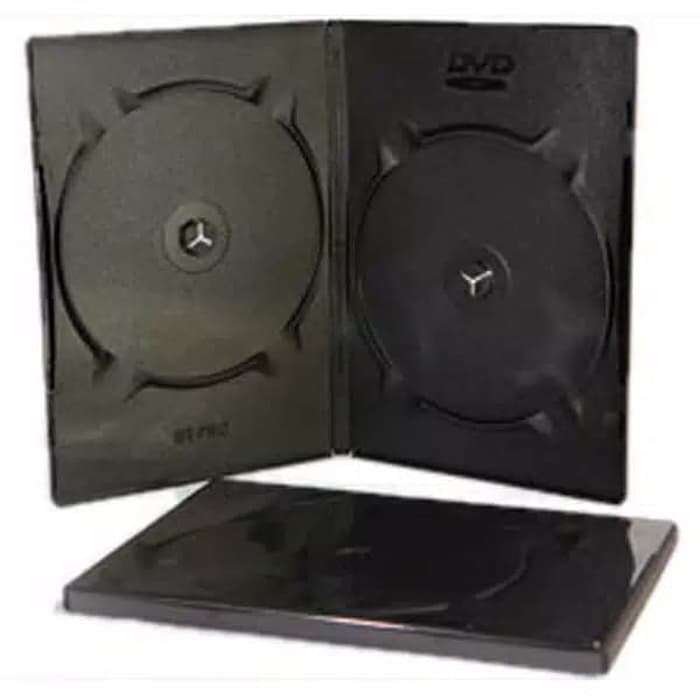 Jual Kotak DVD Casing DVD Hitam Double | Shopee Indonesia