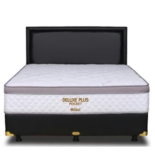 Jual SPRINGBED CENTRAL PLUSTOP DELUXE PLUS FULL SET DIVAN CENTRAL ...