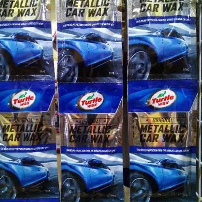 Jual Turtle Wax Metallic Car Wax Original Sachet Mengkilatkan Mobil ...