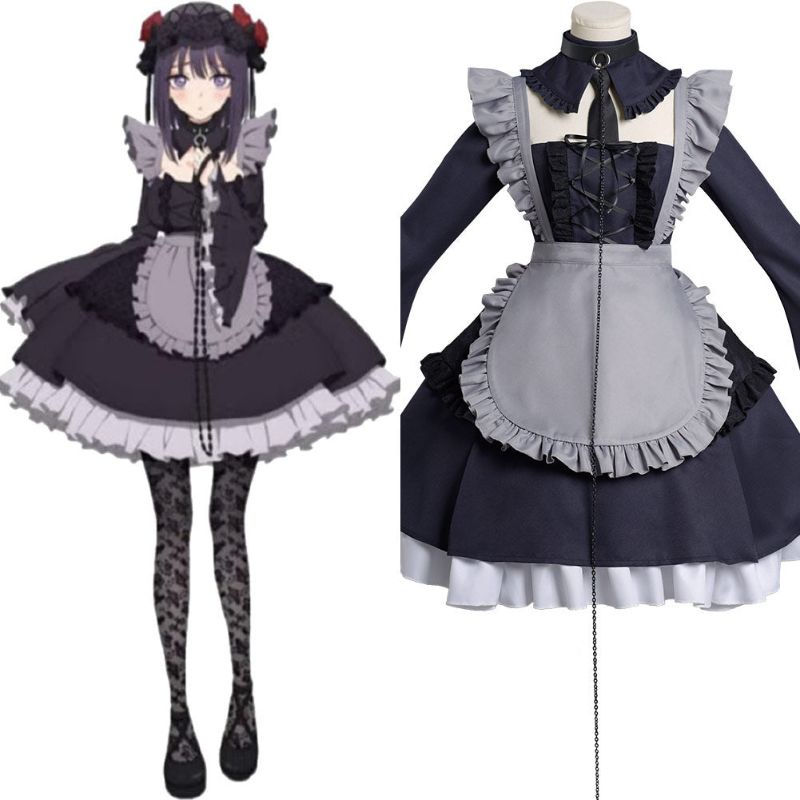 Jual My Dress Up Darling Kitagawa Marin Shizuku Tan Maid Cosplay ...