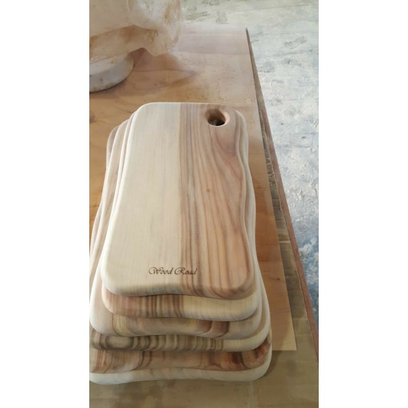 Jual Tatakan kayu/Talenan kayu jati mahoni/talenan kayu besar/talenan ...