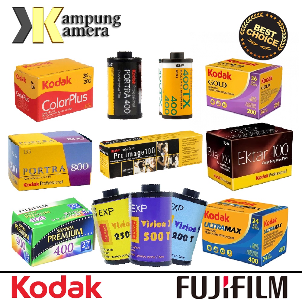 Jual Kodak Ultramax 400 Gold 200 Colorplus 200 Expired 2024-2025 Roll Film Cetak Foto | Shopee ...