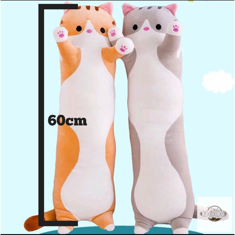 Jual Boneka Guling Kucing Berdiri Tinggi 60cm Kado Special Hadiah Buat ...