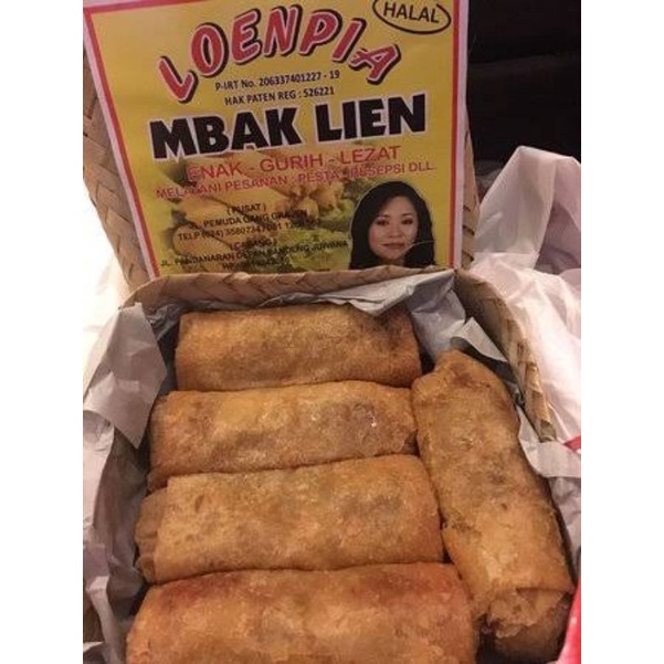 Jual Loenpia Mbak Lien Semarang, lumpia, lunpia (halal) - 10 pcs. sudah ...