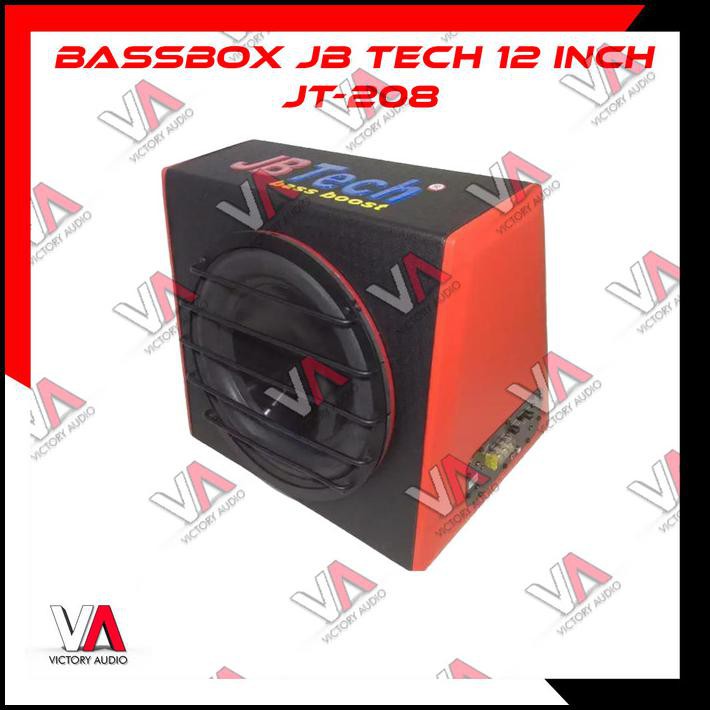Jual Subwoofer Aktif Bass Box Jb Tech Jt-208 12 Inci Basstube Petak ...