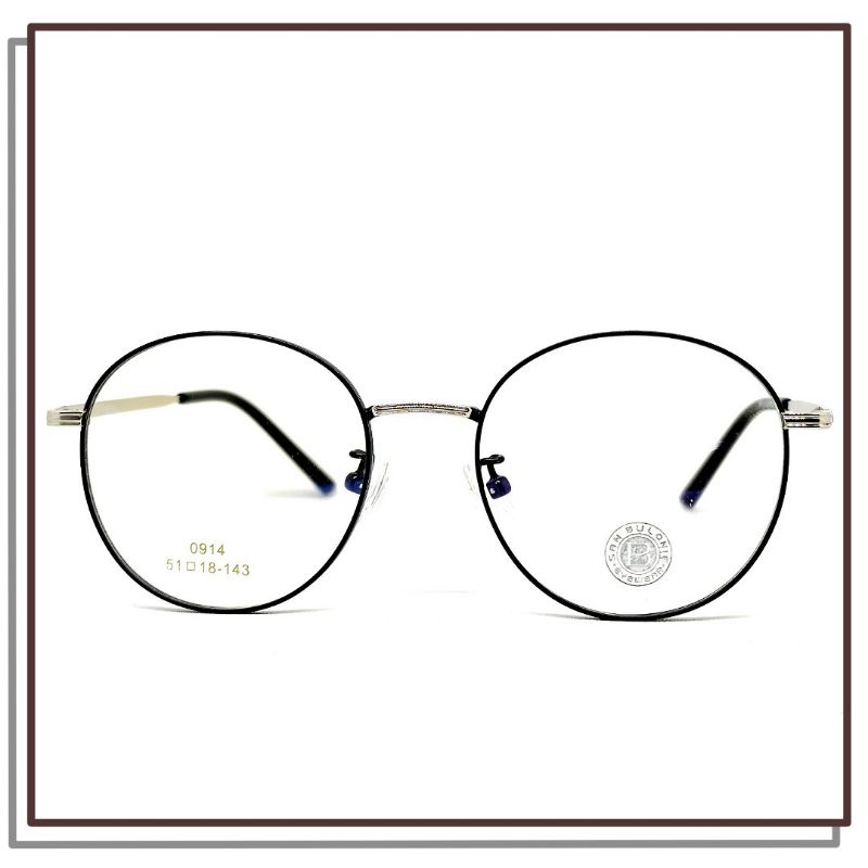 Jual FRAME KACAMATA BULAT SAN BULONIE 914 Model Korea Keren Kualitas ...