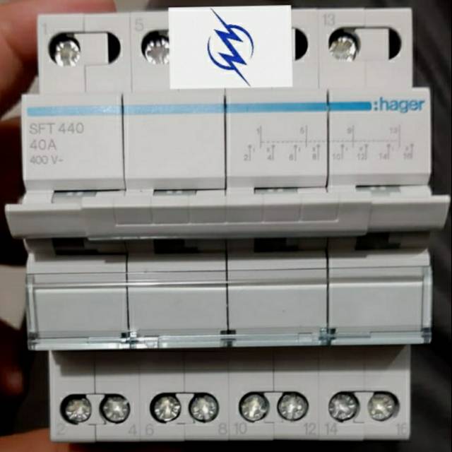 Jual CHANGE OVER SWITCH / SFT440 HAGER | Shopee Indonesia