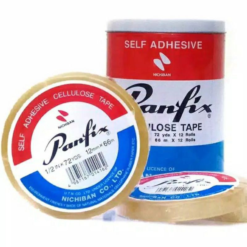 Jual PANFIX 12mm x 66m 1/2"inch x 72yards isolatip isolasi bening ...