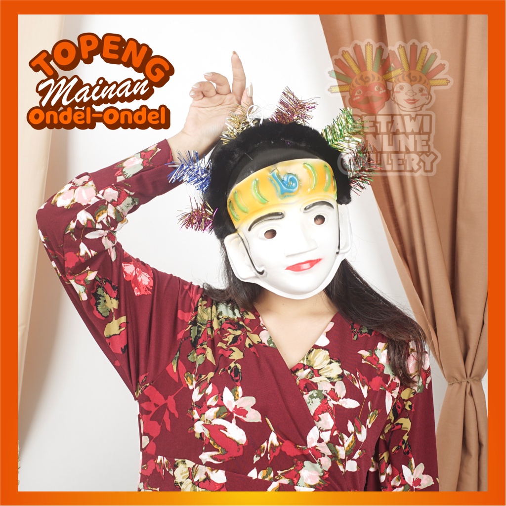 Jual Topeng Mainan Ondel-ondel [ SATUAN ] | Shopee Indonesia