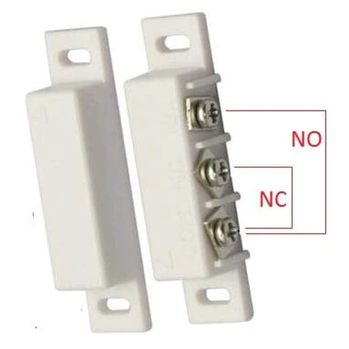 Jual 3P NO NC Door Window Sensor Magnetic Switch Sensor Magnet untuk ...