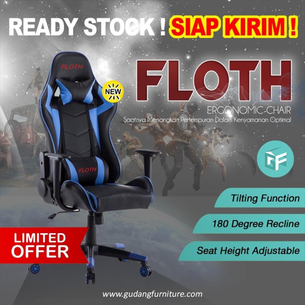 Jual Kursi Gaming Floth | Shopee Indonesia
