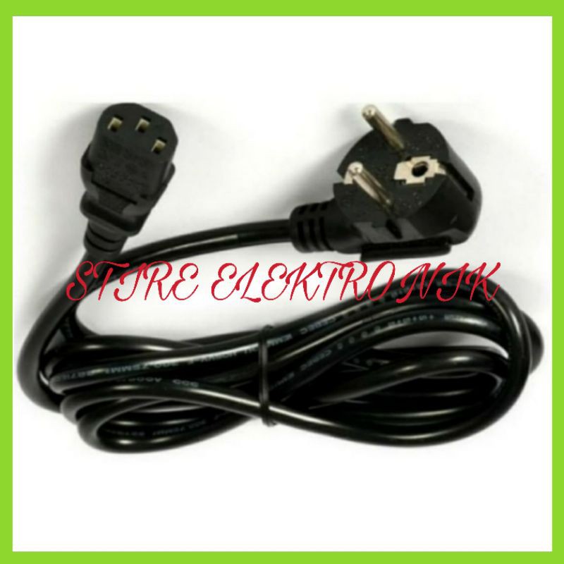 Jual Kabel Power Cable Power Cpu Komputer - Speaker Aktif - Power ...