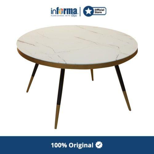 Jual Meja Tamu Informa Marsha Meja Tamu - Putih | Shopee Indonesia