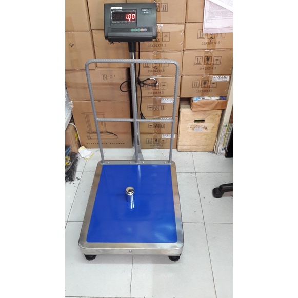 Jual Timbangan Barang Duduk Digital 500 Kg Stainless Steel Dscale A12E DS | Shopee Indonesia