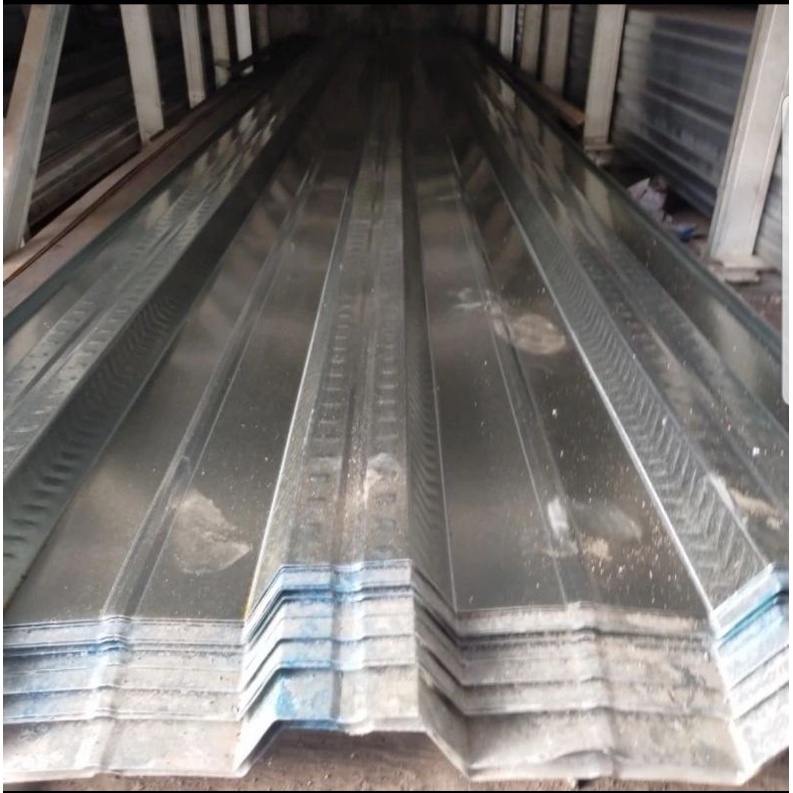 Jual Bondek Alas Cor Galvalum 0.75mm 3m/ 4m/ 5m/ 6m/ Bondex Floordeck ...