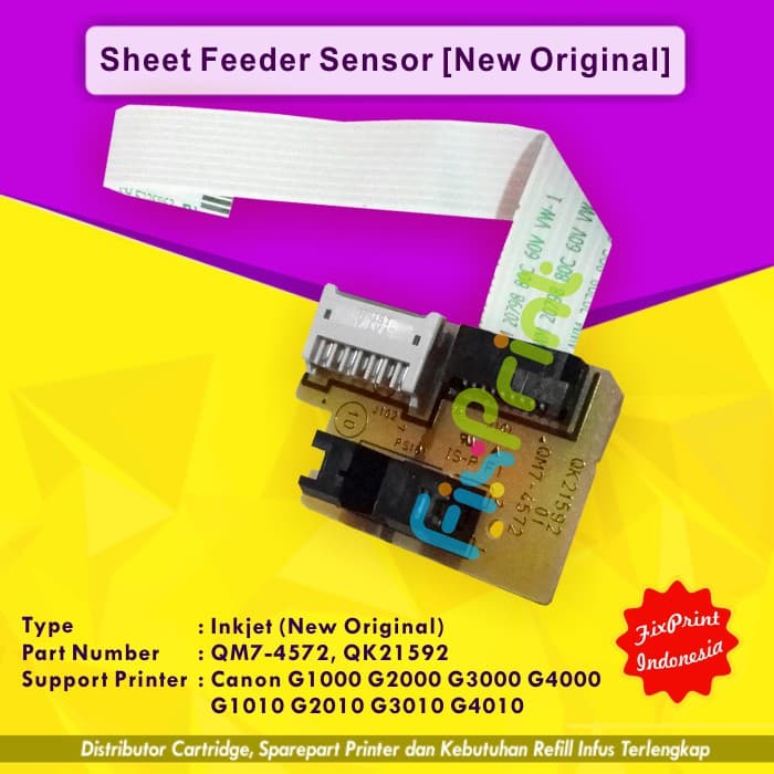 Jual Sheet Feeder Sensor PCB Assy Canon G1010 G2010 G3010 G4010 G1000 ...