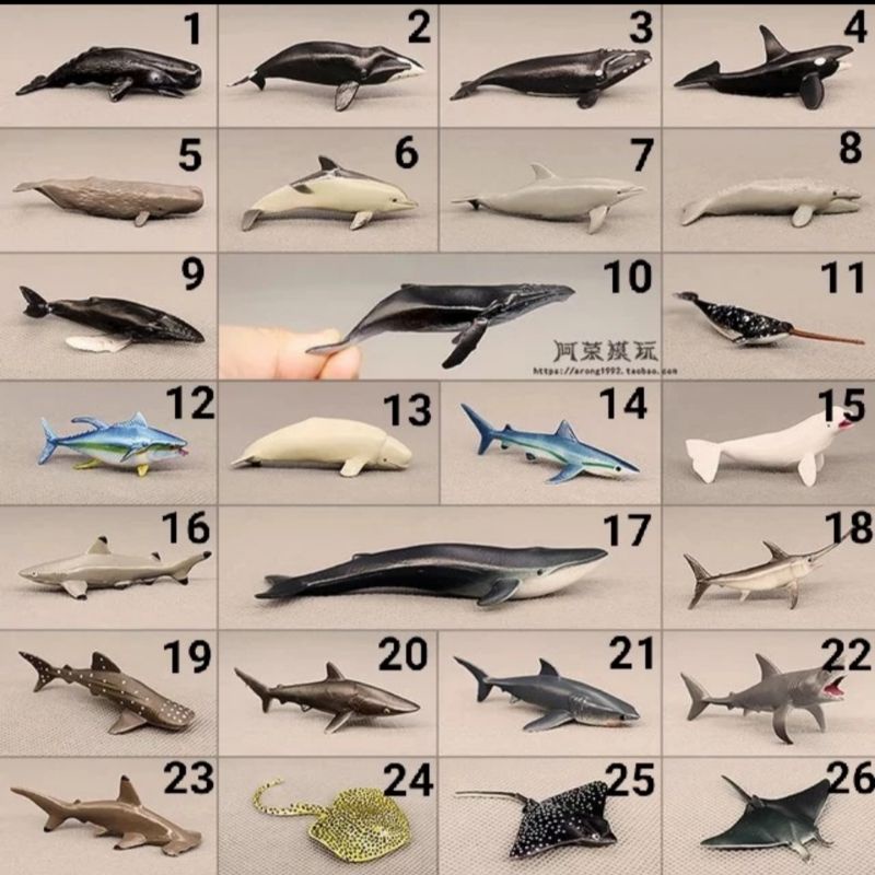 Jual Mainan Mini ikan Paus Sea World | Shopee Indonesia