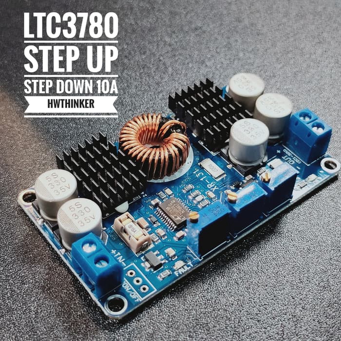 Jual Modul LTC3780 DC Automatic Step Up Down Buck Boost Regulator 10A ...