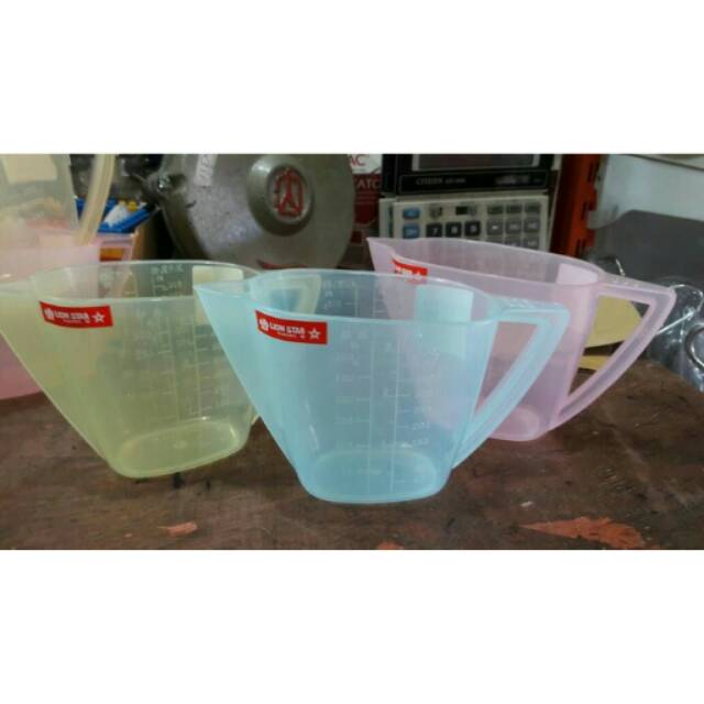 Jual Measuring cup with handle gelas ukur lion star 500 ml | Shopee ...