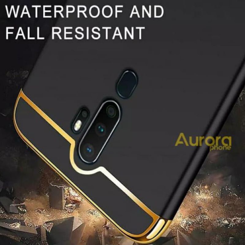 Jual Oppo A9 2020 / A5 2020 Hard Case 3in1 Chrome Plating Matte Casing | Shopee Indonesia