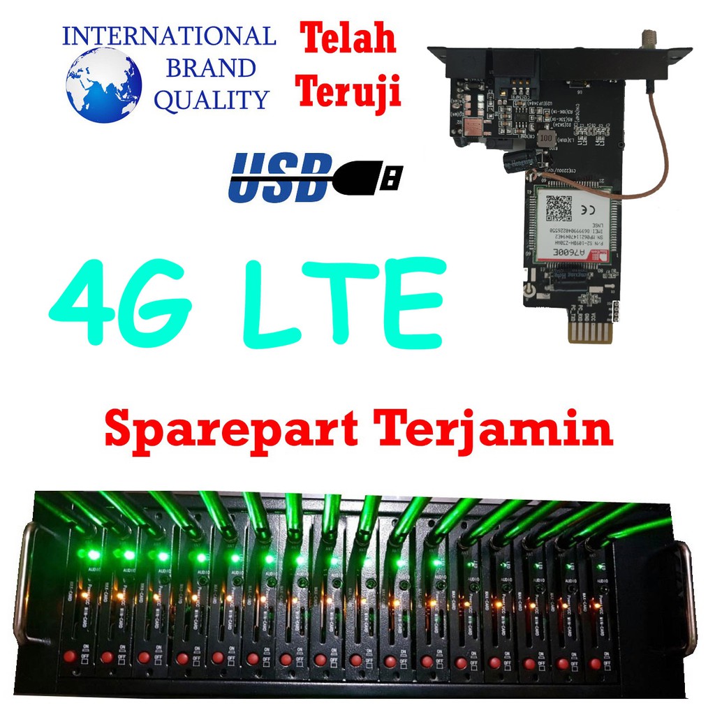 Jual Modem Pool 16 Port 4G | Shopee Indonesia