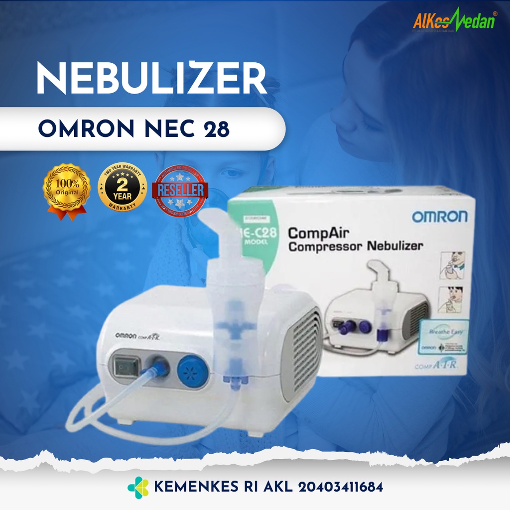 Jual NEBULIZER TIPE NEC28 OMRON NEC-28 / C101 NE-C28 ALAT BANTU PERNAFASAN ( ALAT UAP ) DAN ...