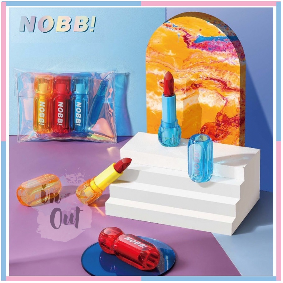 Jual NOBB Lipstick Air Mist Lip Cream Velvet Lipstik tahan lama Warna ...