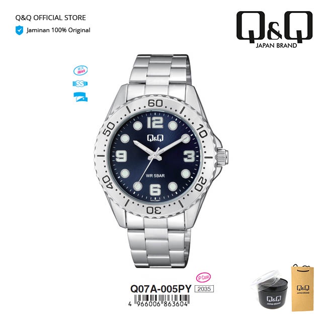 Jual Q&Q QnQ QQ Original Arloji Jam Tangan Pria Fashion Analog ...