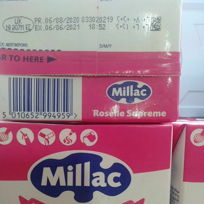 Jual Milac rosele supreme cream 1 liter | Shopee Indonesia