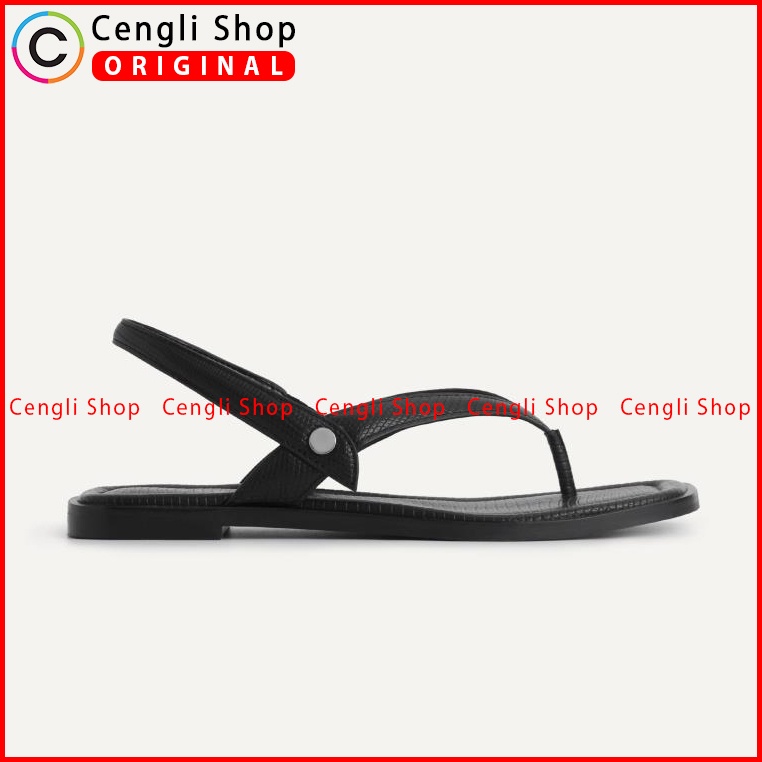 Jual SANDAL PEDRO WANITA TERBARU ORIGINAL JEPIT SLINGBACK ASLI HITAM ...