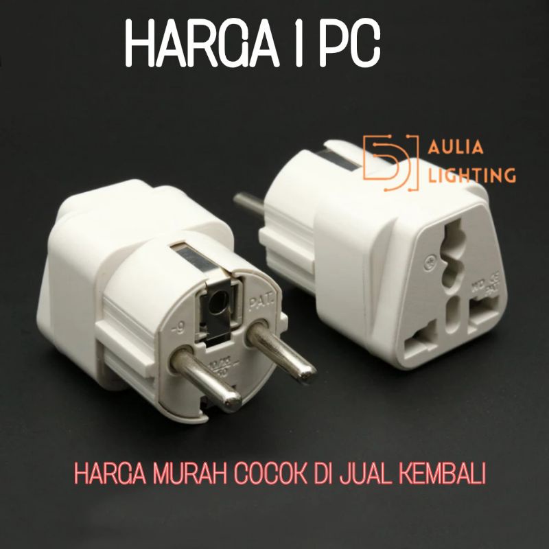 Jual Over Steker AC 220V Oversteker Colokan sambungan Charger Universal ...