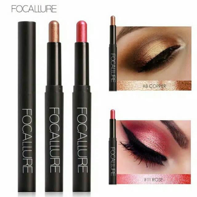 Jual FOCALLURE FA-38 SHIMMER GLITER EYESHADOW / EYE SHADOW PENCIL 12 ...