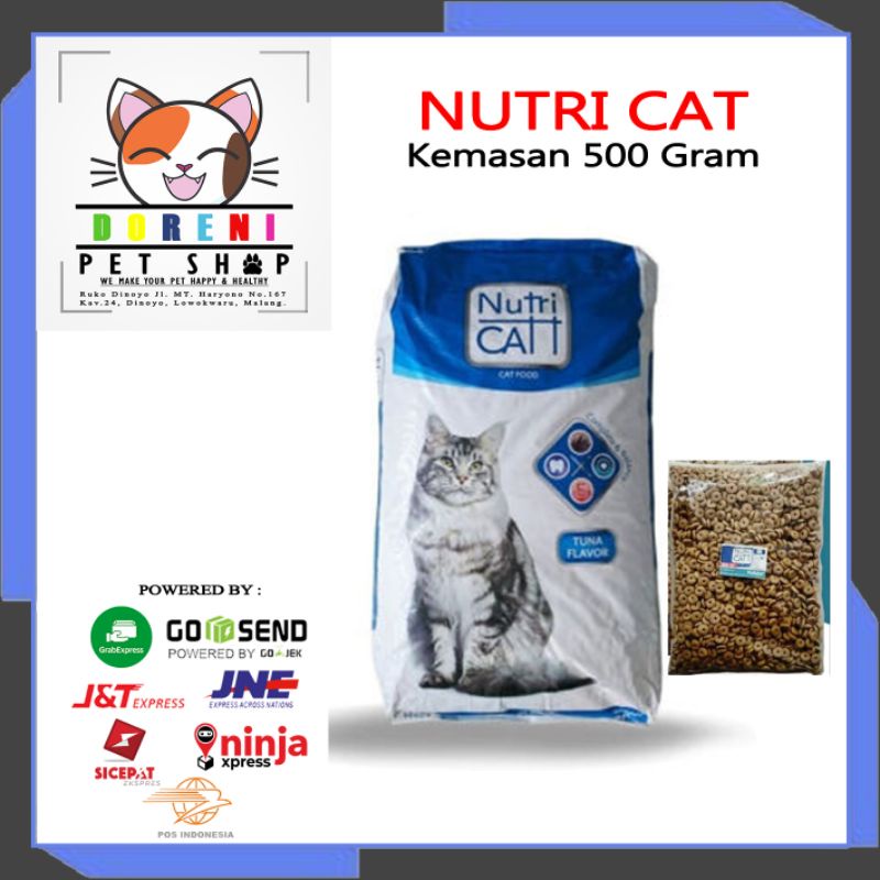 Jual Nutri Cat 500 gram | Shopee Indonesia