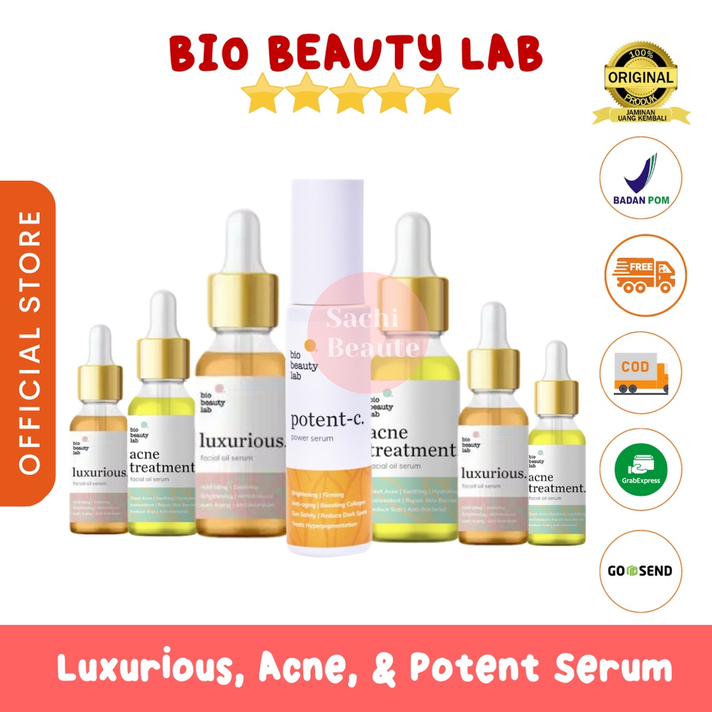 Jual Bio Beauty Lab Luxurious & Acne Treatment Facial Oil Serum Phyto ...