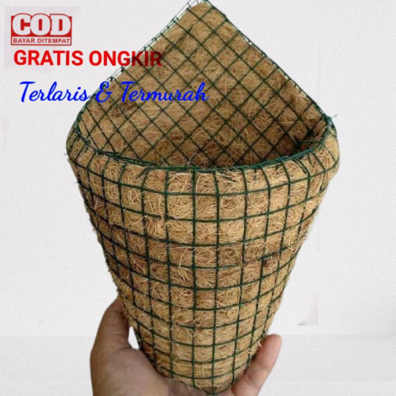 Jual POT BUNGA SABUT KELAPA POT SERABUT KELAPA KELAPA POT IJUK POT ...