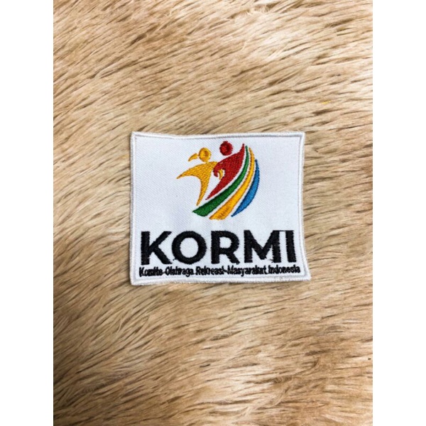 Jual Patch Logo, Bordir Logo / Emblem KORMI | Shopee Indonesia