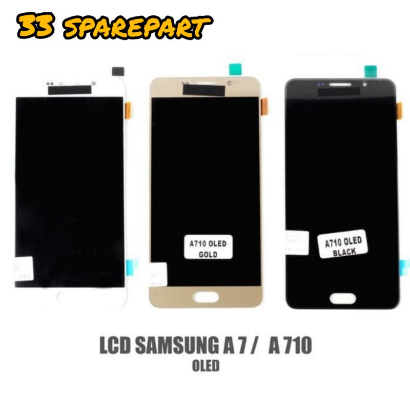 Jual LCD TOUCHSCREEN SAMSUNG A7 2016 / A710 / A7100 ORIGINAL OLED ...