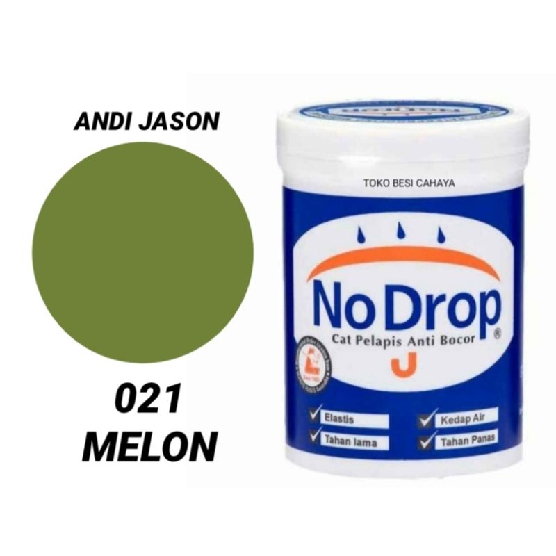 Jual CAT NO DROP PELAPIS ANTI BOCOR NO 021 MELON KEMASAN 4 KG CAT WATERPROFING NO 1 DI INDONESIA ...
