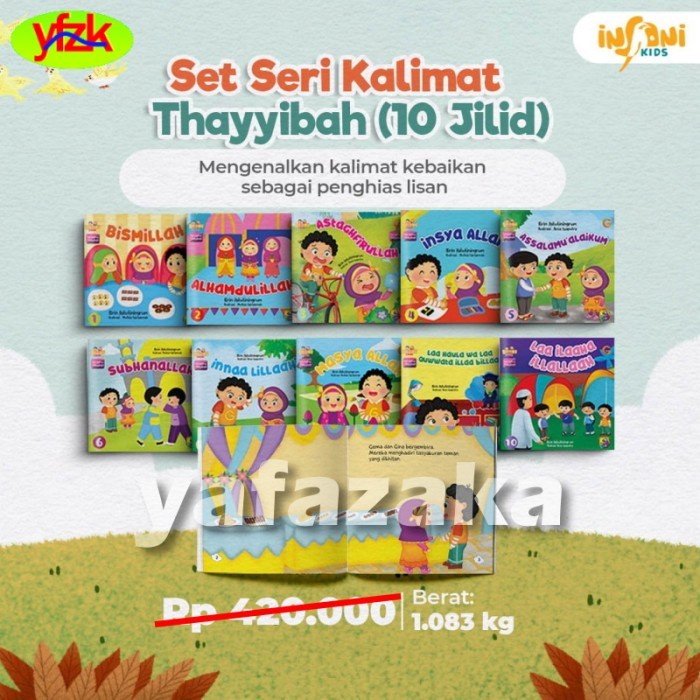 Jual Seri Kalimat Thayyibah Perjilid - Buku Cerita Islami Anak Muslim ... Jual Seri Kalimat Thayyibah Perjilid - Buku Cerita Islami Anak Muslim ...