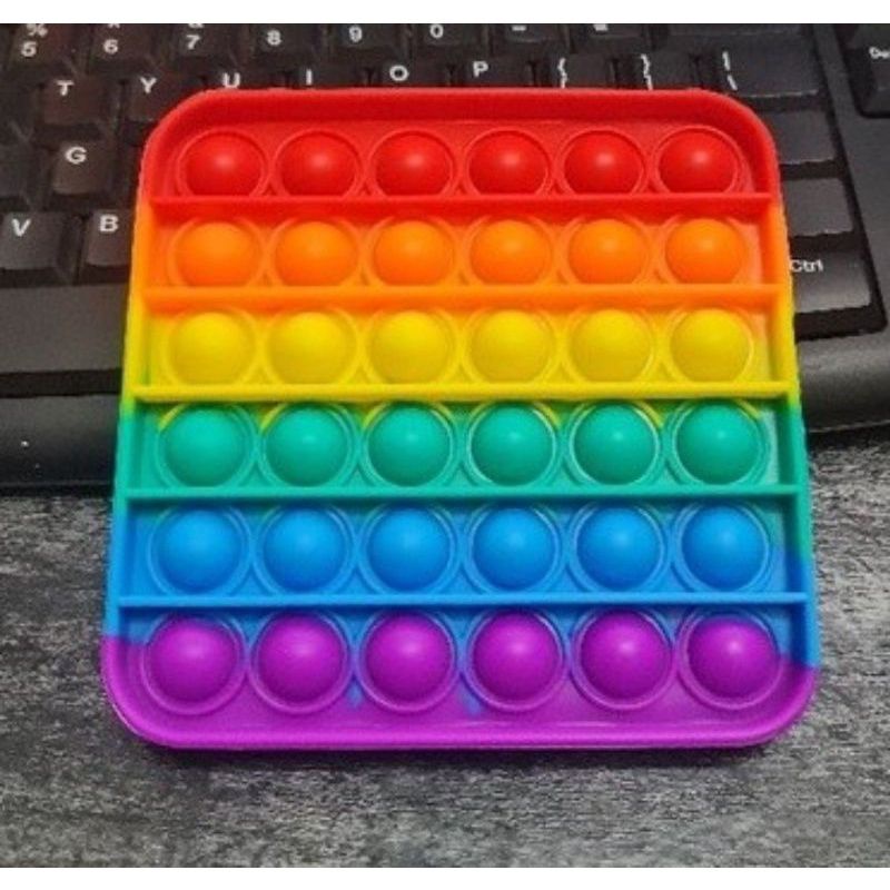 Jual New Fidget Push Pop Its Mainan pop it rainbow murah viral tiktok ...