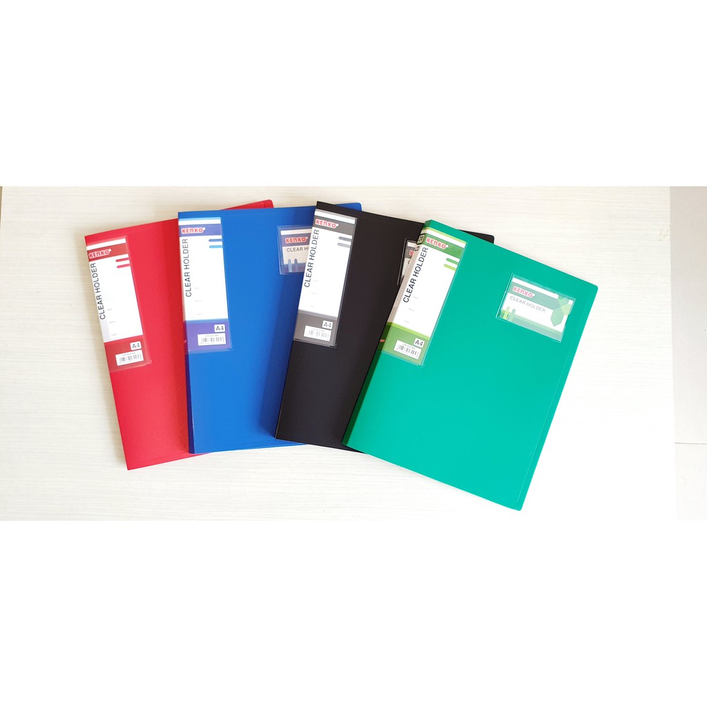 Jual Map Clear Holder A4 Kenko 20 Sheets | Shopee Indonesia