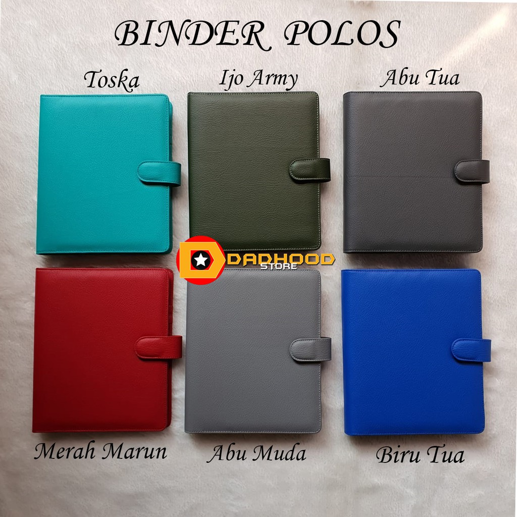 Jual BINDER POLOS 18 WARNA PILIHAN A5 DAN B5 | Shopee Indonesia